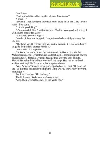 Aru Shah And The End Of Time | PDF