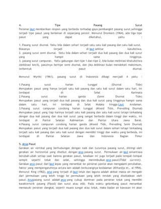 Arus laut | DOCX