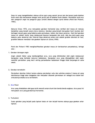 Arus laut | DOCX