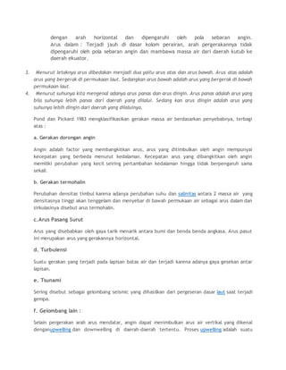 Arus laut | DOCX