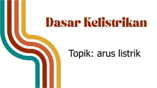 arus listrik AC dan DC dasar Kelistrikan | PDF