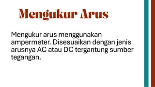arus listrik AC dan DC dasar Kelistrikan | PDF