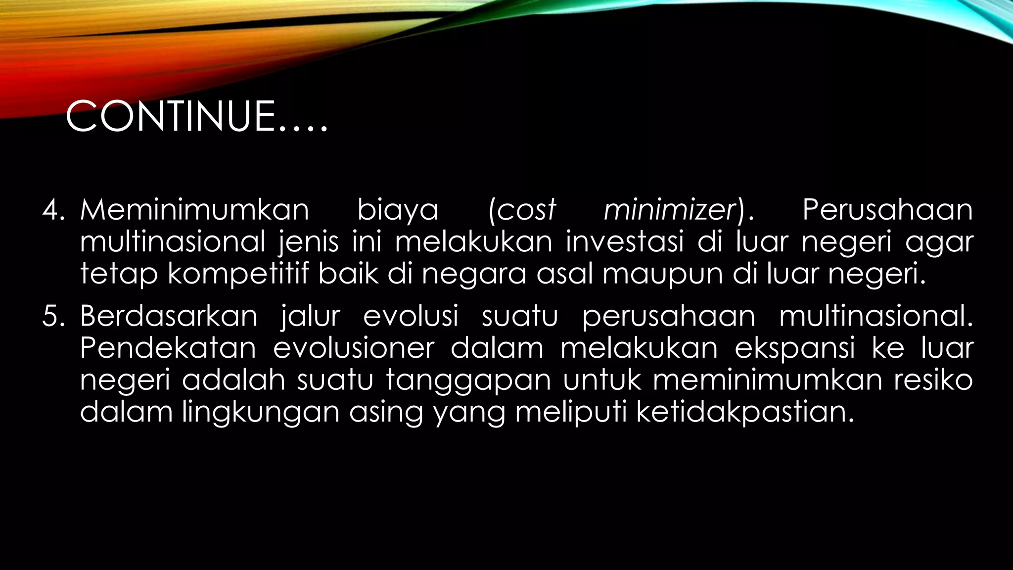 Arus modal dan bisnis internasional | PPTX