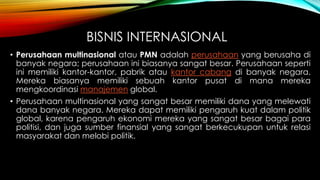 Arus modal dan bisnis internasional | PPTX