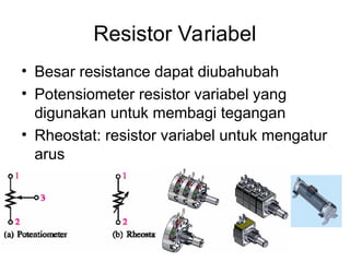 Arus, Tegangan, Resistansi,Daya Listrik.ppt