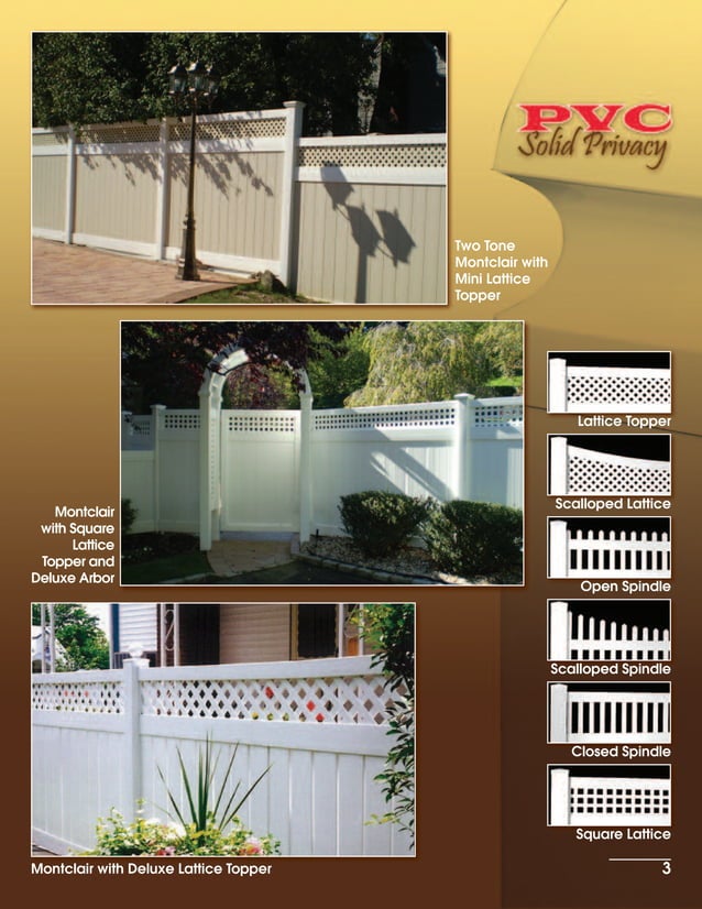 Aruvil's vinyl fencing brochure | PDF
