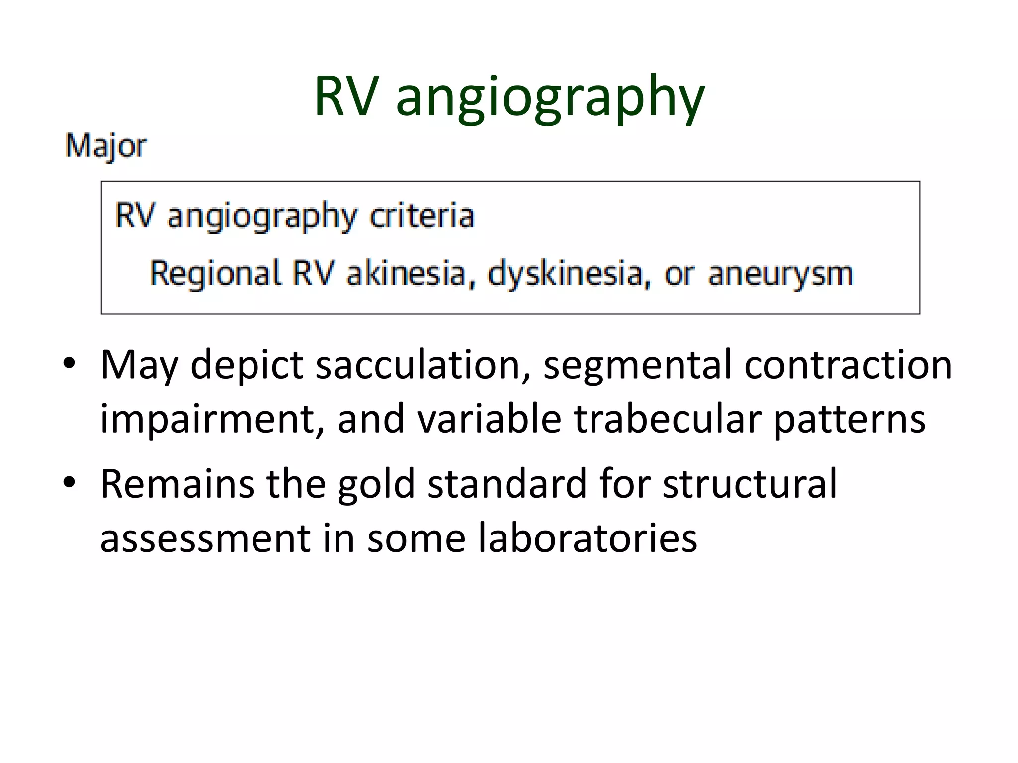 ARRHYTHMOGENIC RIGHT VENTRICULAR DYSPLASIA/CARDIOMYOPATHY | PPTX