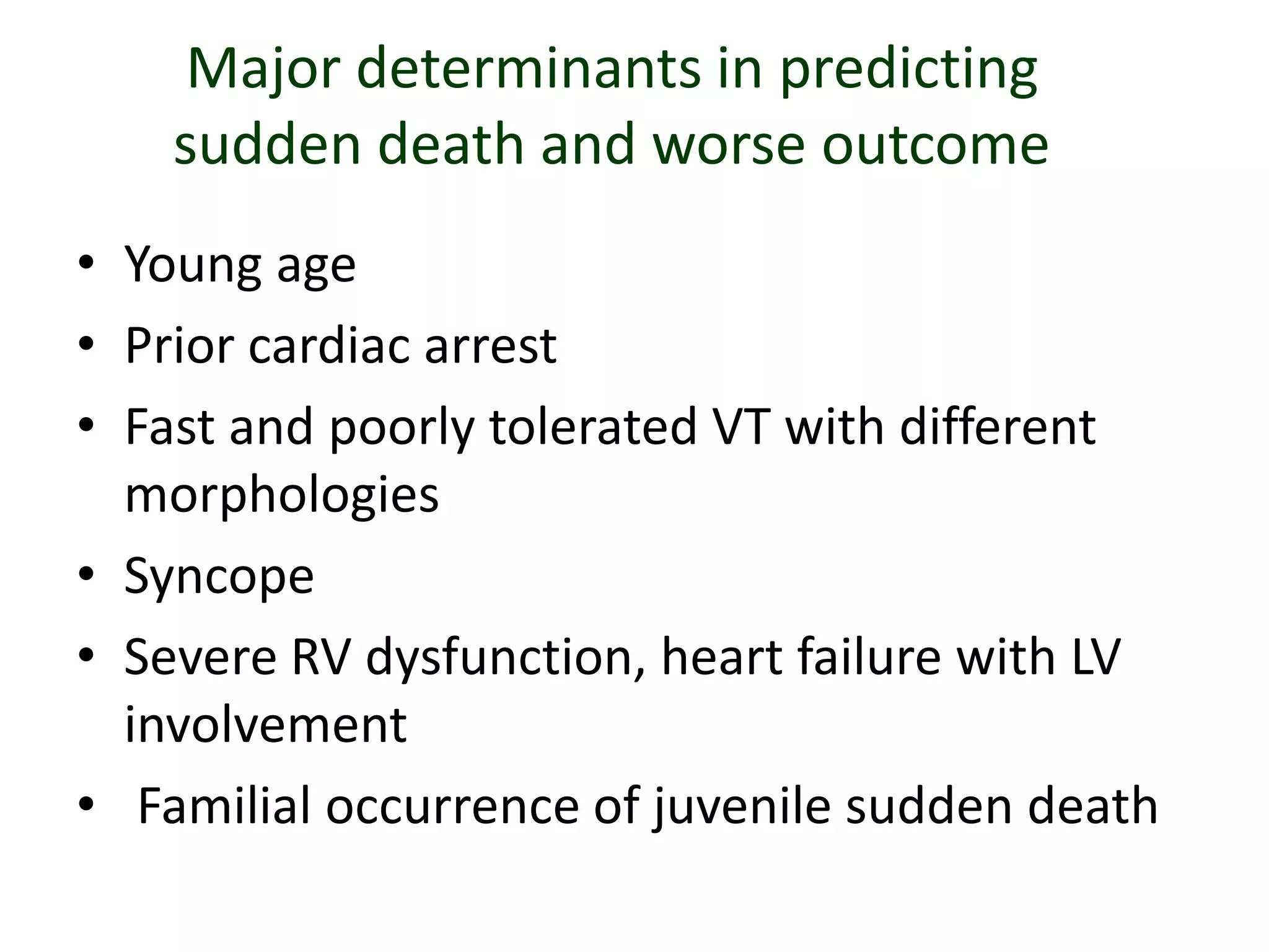 ARRHYTHMOGENIC RIGHT VENTRICULAR DYSPLASIA/CARDIOMYOPATHY | PPTX