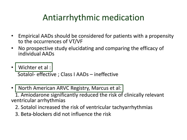 ARRHYTHMOGENIC RIGHT VENTRICULAR DYSPLASIA/CARDIOMYOPATHY | PPTX ...