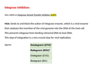 Antiretroviral Drugs & ART Guidelines Mechanisms, Regimens, and ...