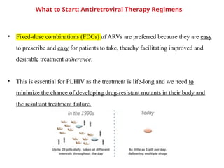Antiretroviral Drugs & ART Guidelines Mechanisms, Regimens, and ...