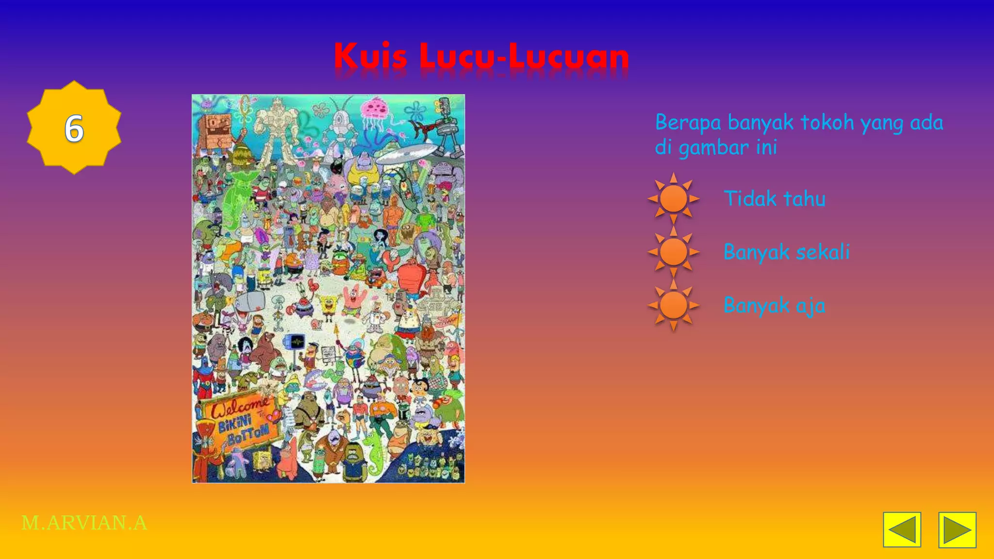 Kuis Lucu lucuan | PPTX