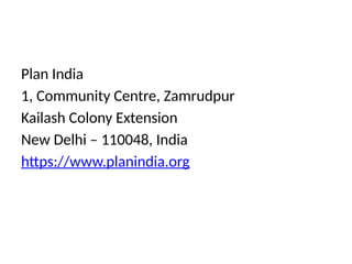 Arvind and team’s responsiveness saved many lives - Plan India | PPT