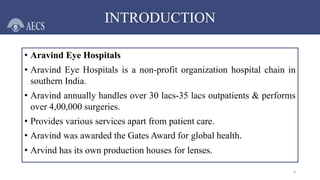 Arvind eye care hospital by vikrant metha | PPT