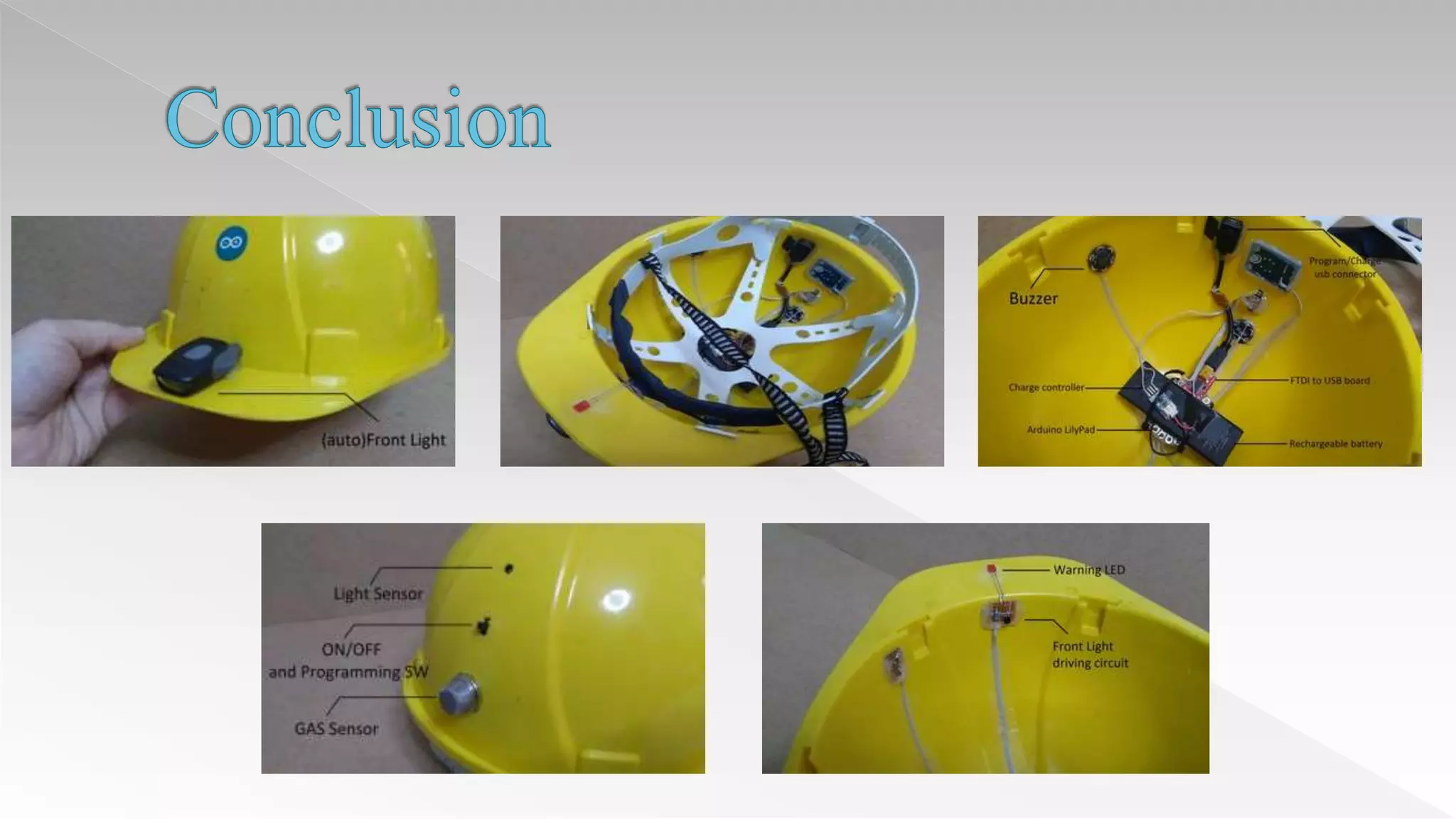 IOT based Smart Helmet used in Mining Industry By Arvind | PPTX