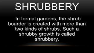 Components and Adornments of Garden with full explanation | PPTX