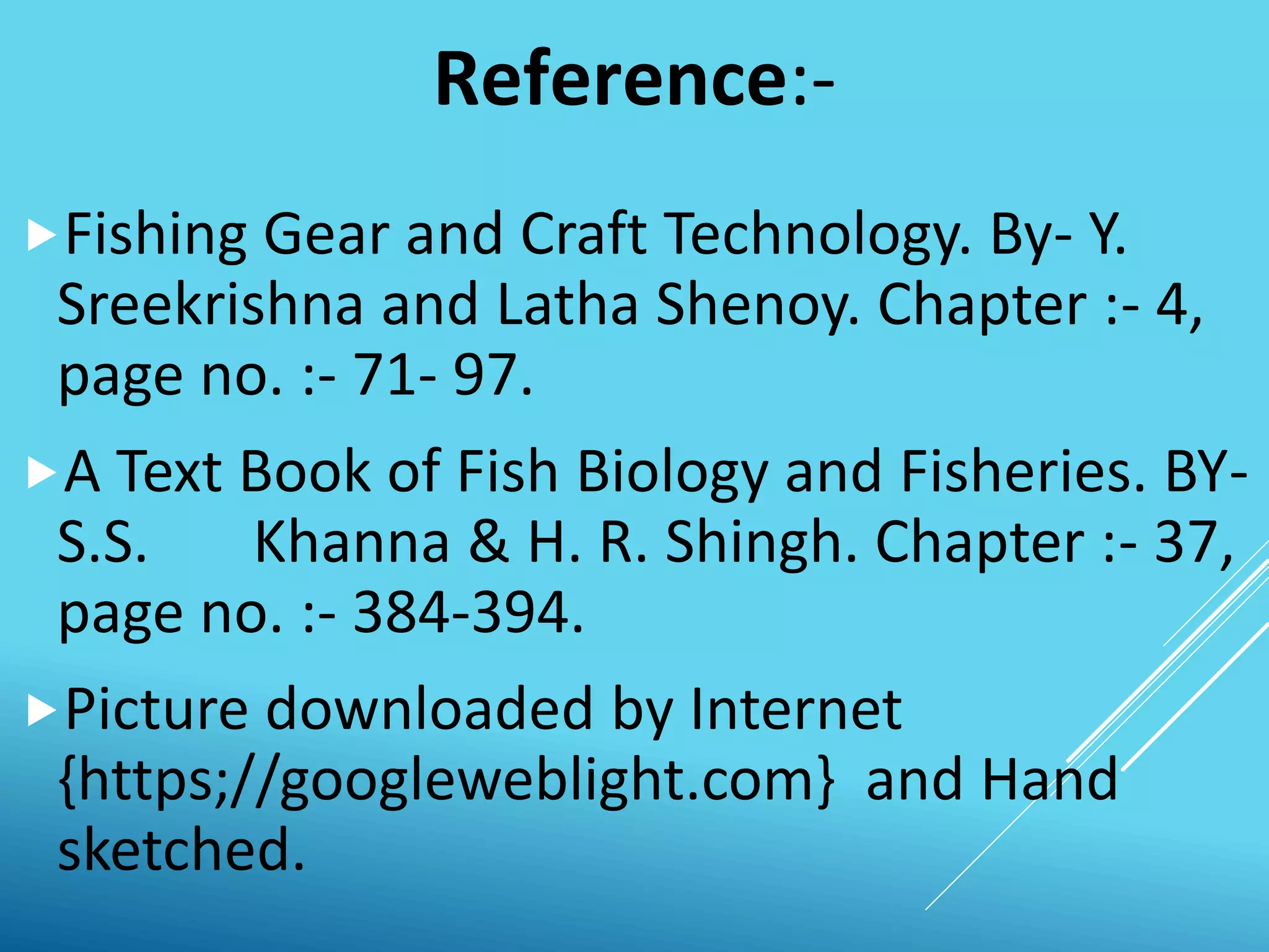 CLASSIFICATION OF FISHING GEAR | PPTX