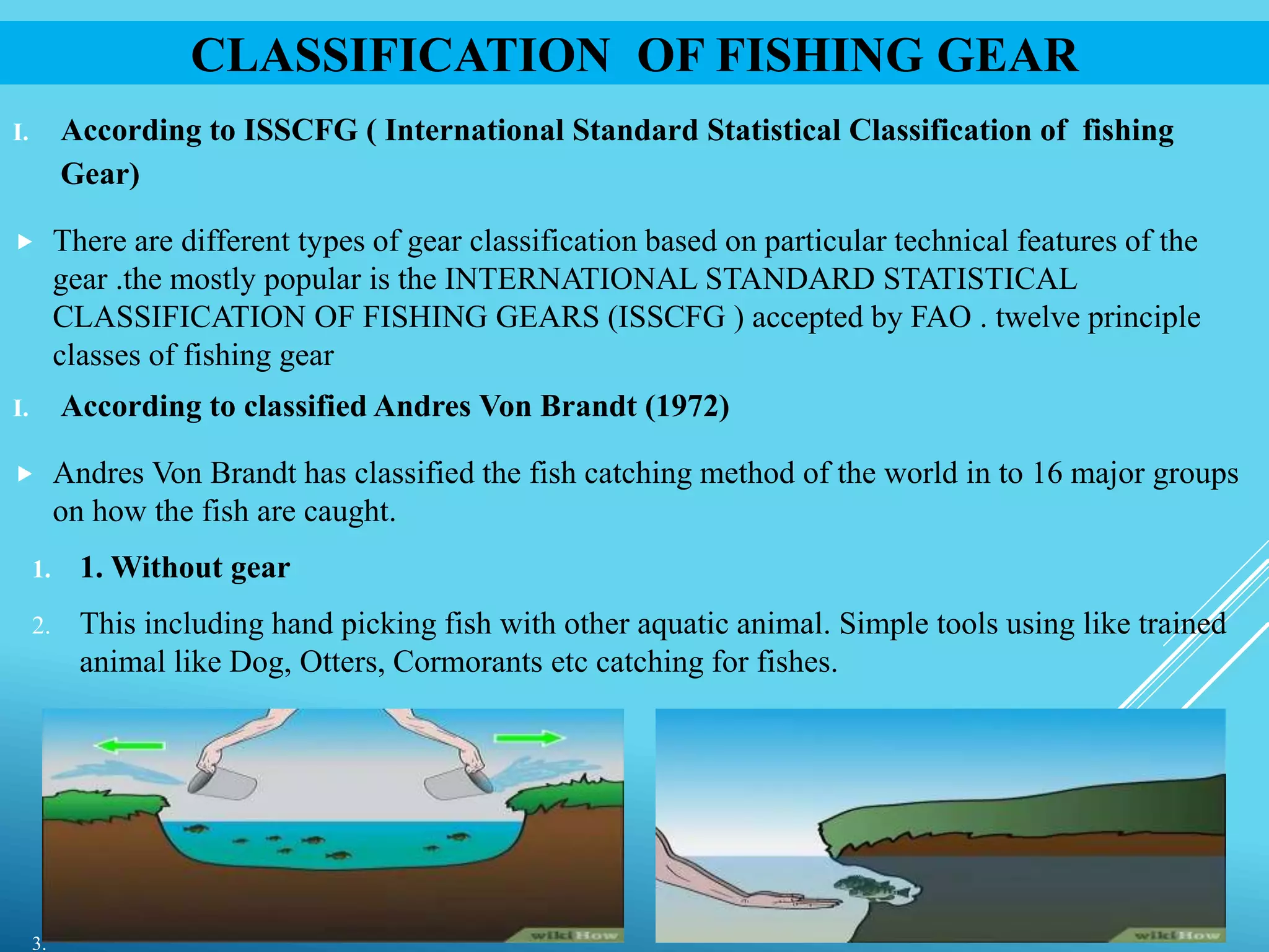 CLASSIFICATION OF FISHING GEAR | PPTX