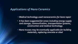 nano ceramics and composites | PPTX