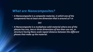 nano ceramics and composites | PPTX