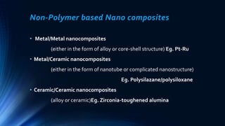 nano ceramics and composites | PPTX