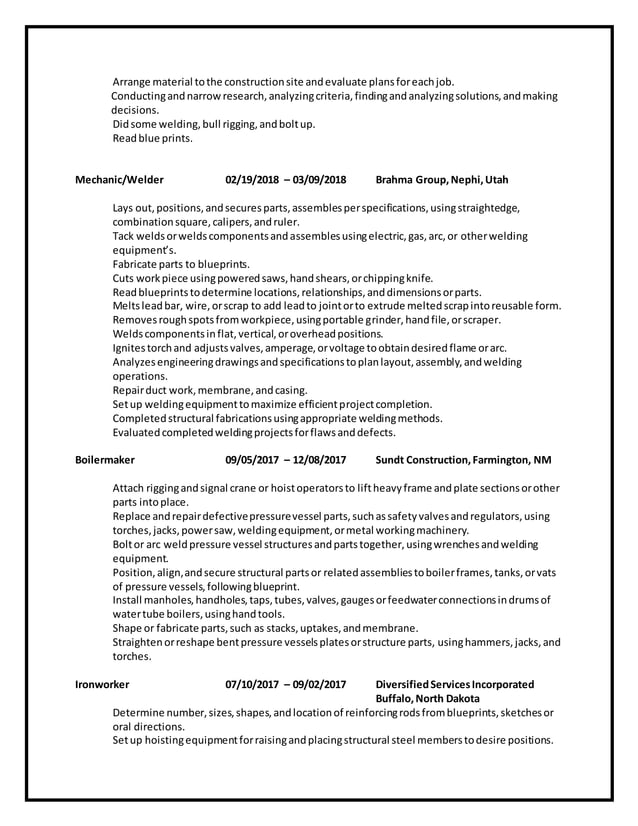 Arviso resume 06 2018 | PDF