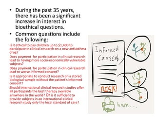 Arvo egypt researching a bioethical question | PPT