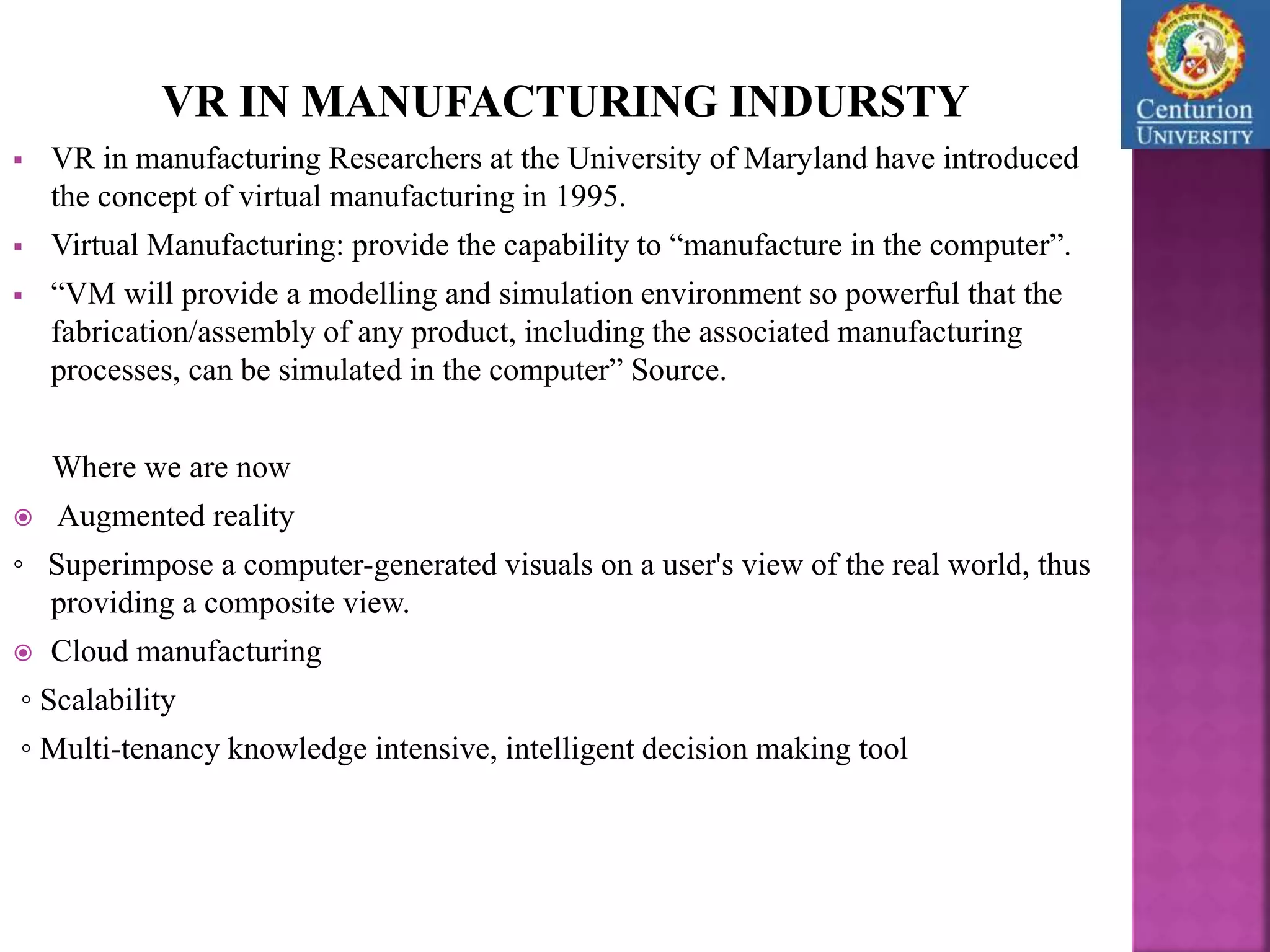 Ar vr group ppt | PPT