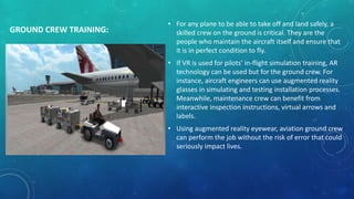 AR/VR in aviation industry | PPTX