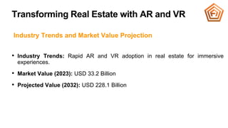 AR VR In real estate to unleash real estate market | PPTX