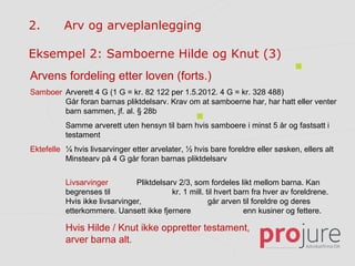 Arv og generasjonsskifte | PPT