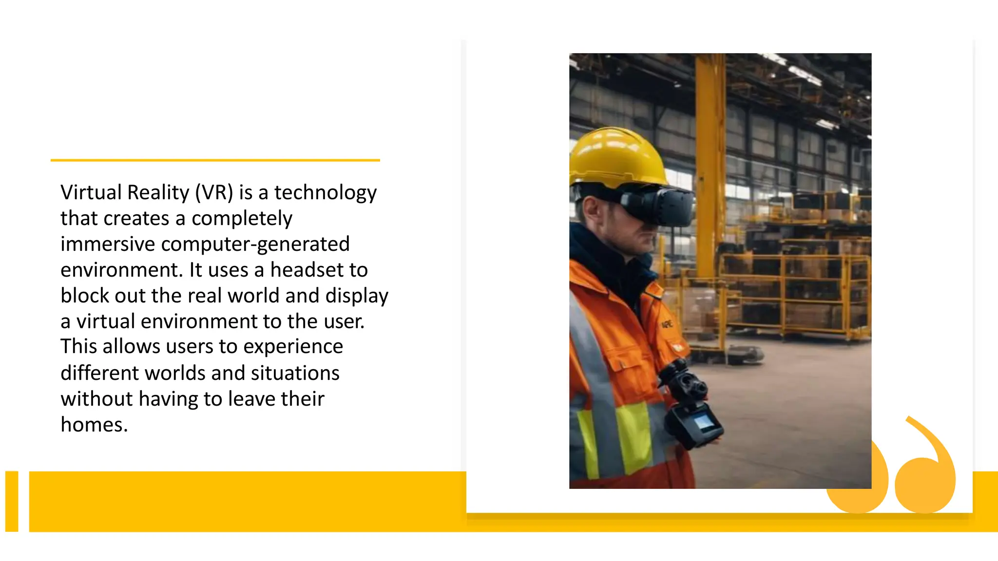 ARVR The Future of Industrial Safety | PPT