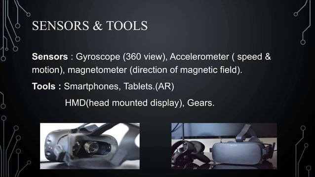 AR & VR technology | PPTX | Augmented Reality | Technology & Computing