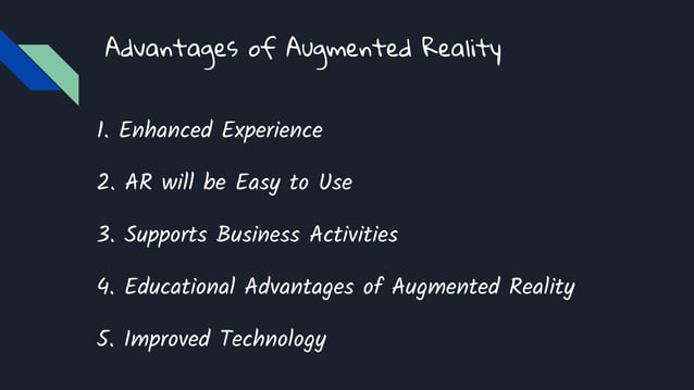Augmented vs Virtual Reality.pptx | Augmented Reality | Technology & Computing