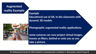 Augmented Reality vs Virtual Reality | AR vs VR | PPTX