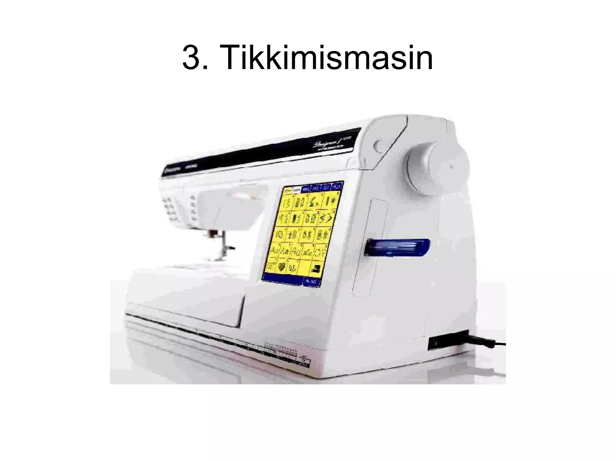 Mida on vaja, et saada tikand (riide)esemele? | PPT