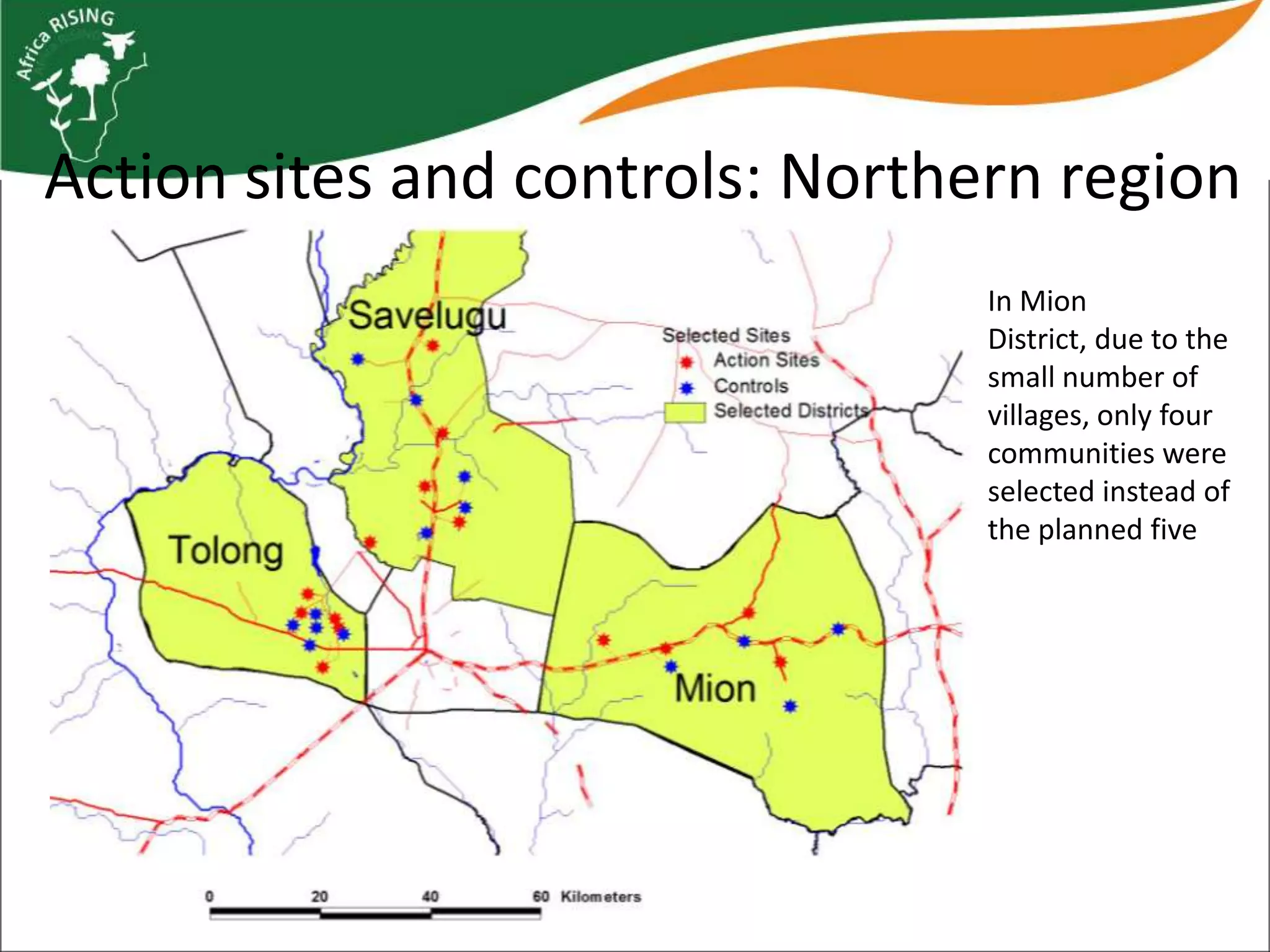 Site selection for Africa RISING in northern Ghana | PPTX