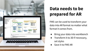 Data in the Real World: FME AR and FME Data Express | PPT