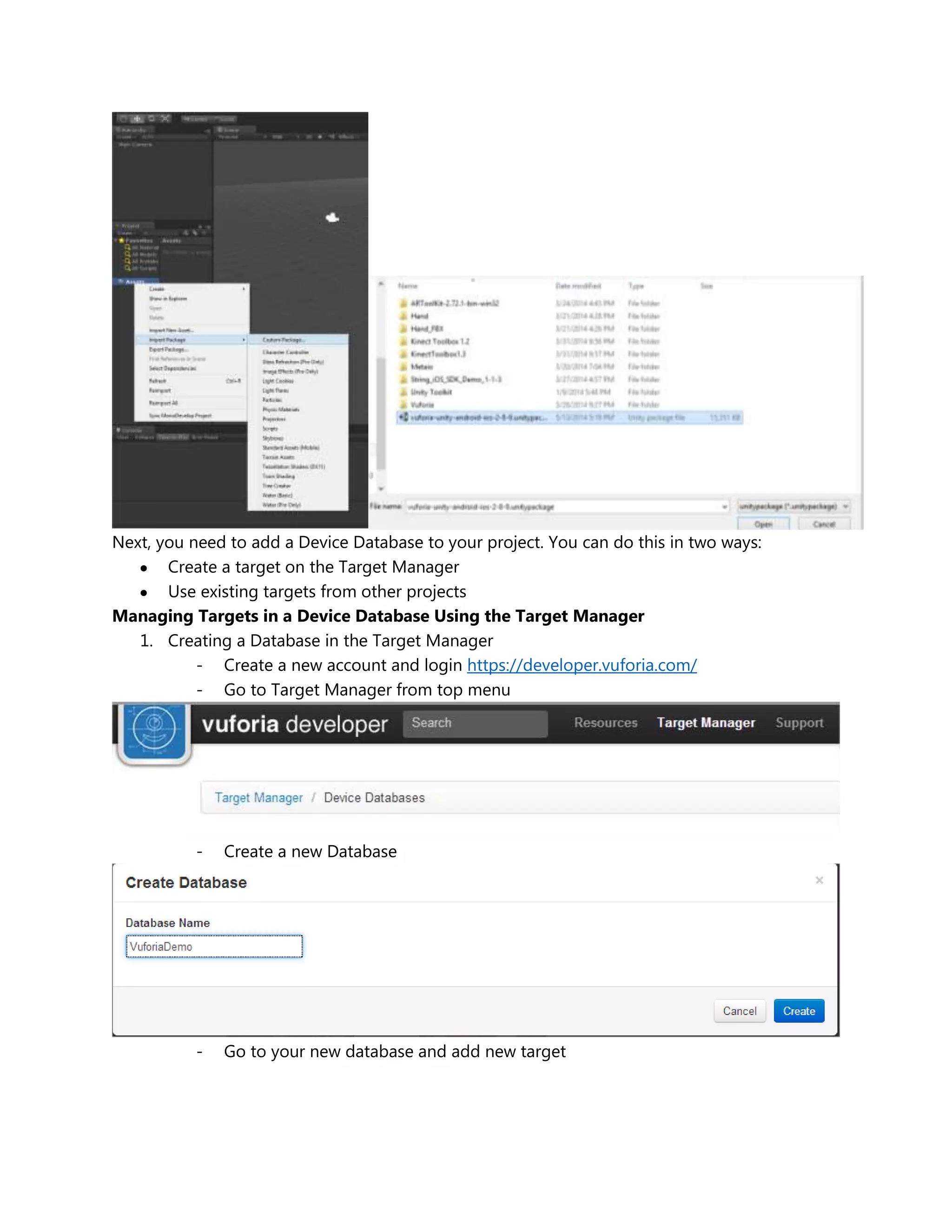 AR with vuforia | DOCX