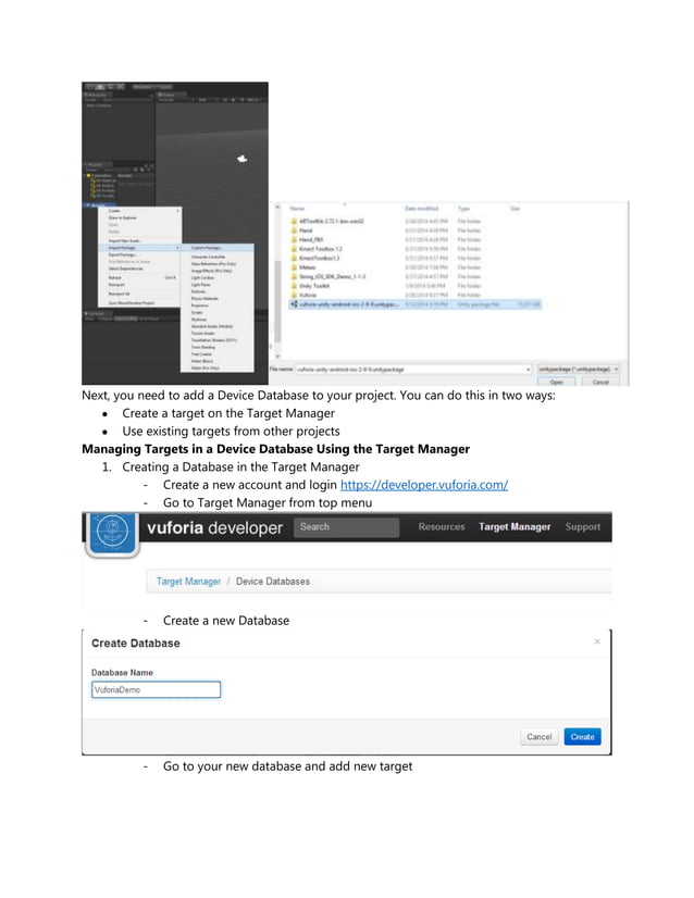 AR with vuforia | PDF