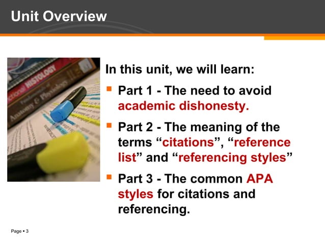 Introduction to Citations and Referencing | PPTX