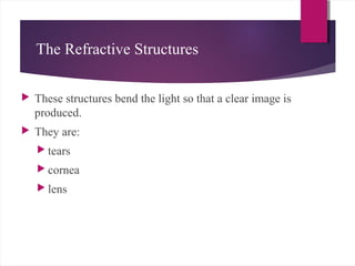 Structure and Function of the Eye | PPT