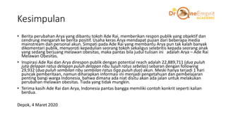 Arya ade rai melawan obesitas slide | PPT