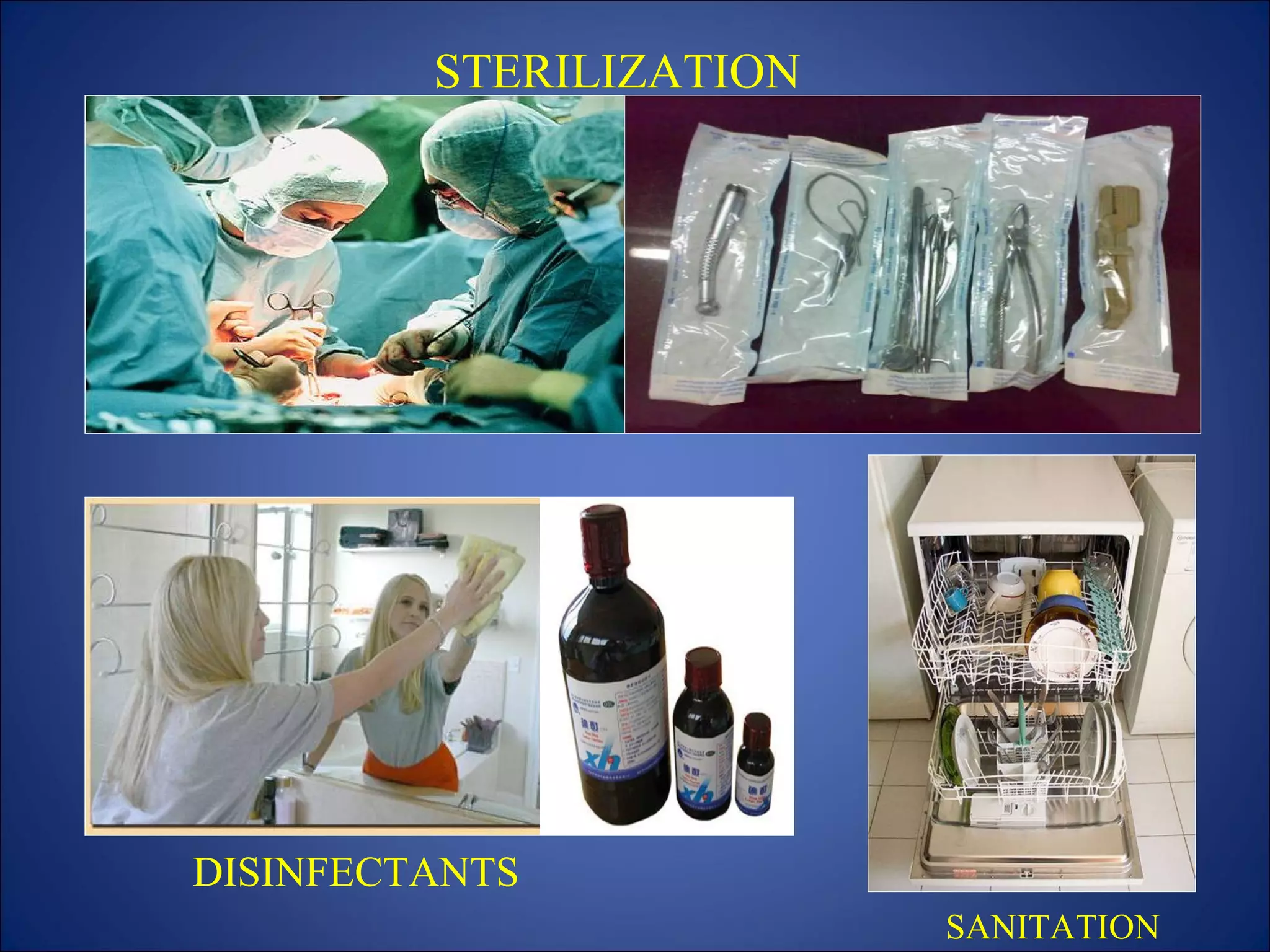 Control of Microorganisms Various Physical & Chemical Methods | PPT