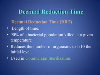 Control of Microorganisms Various Physical & Chemical Methods | PPT