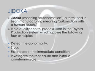 Toyota production system | PPTX