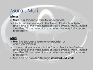 Toyota production system | PPTX