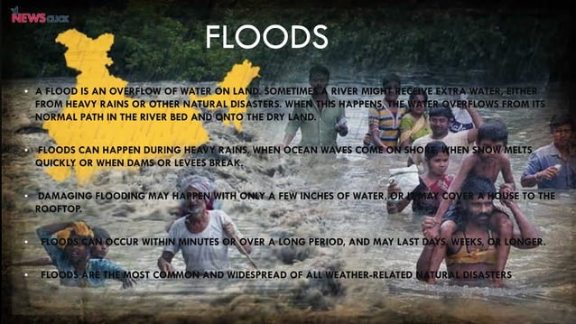 Flood disaster ppt it's about natural environment | PPTX