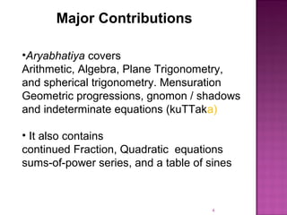 Aryabhata 1dec2012[1] | PPT