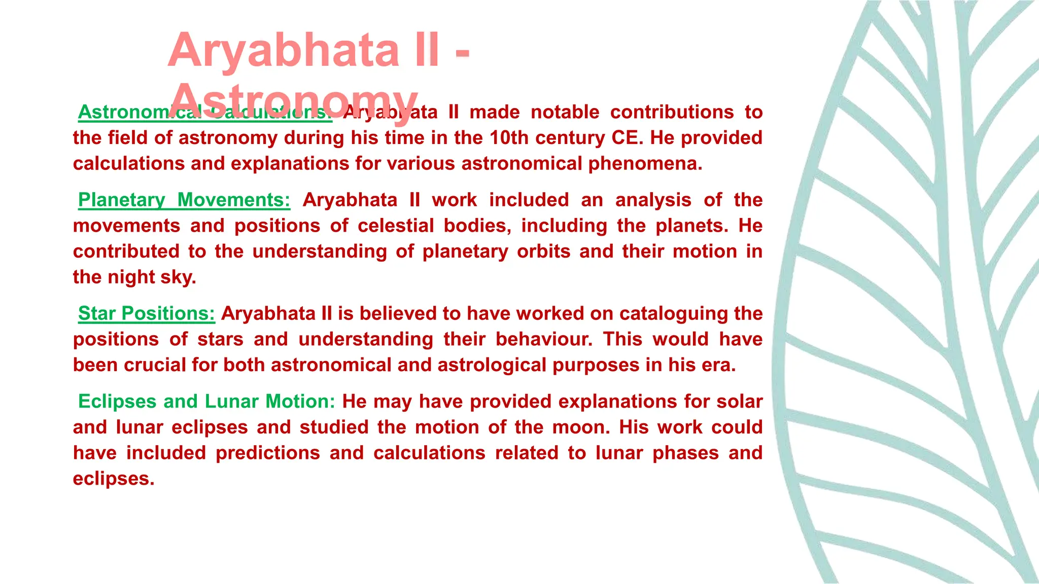 Aryabhata I, II of mathematics of both.pptx